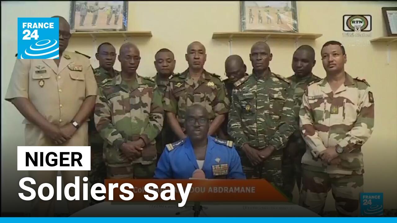 Niger's General Abdourahamane Tiani declares himself leader after coup